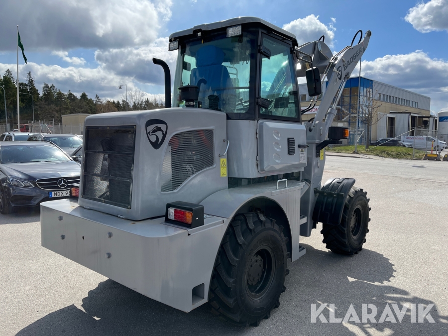 Hjullastare Badger HL 16, Täby, Klaravik auktioner