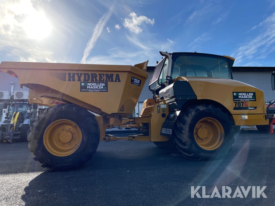 Dumper Hydrema 707G, Varberg, Klaravik auktioner