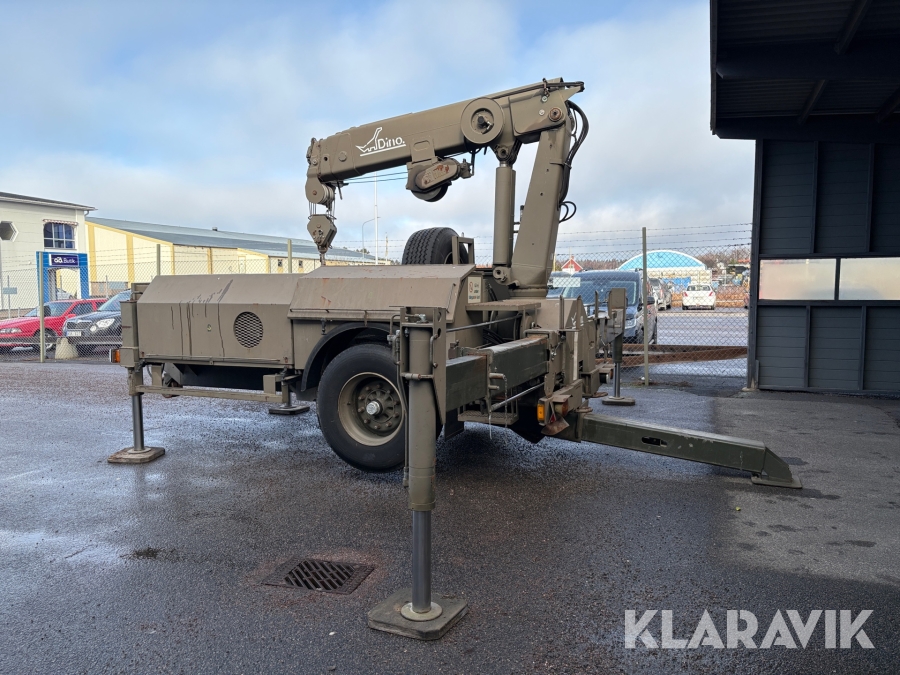 Mobil lyftkran Hiab 8801, Motala, Klaravik auktioner