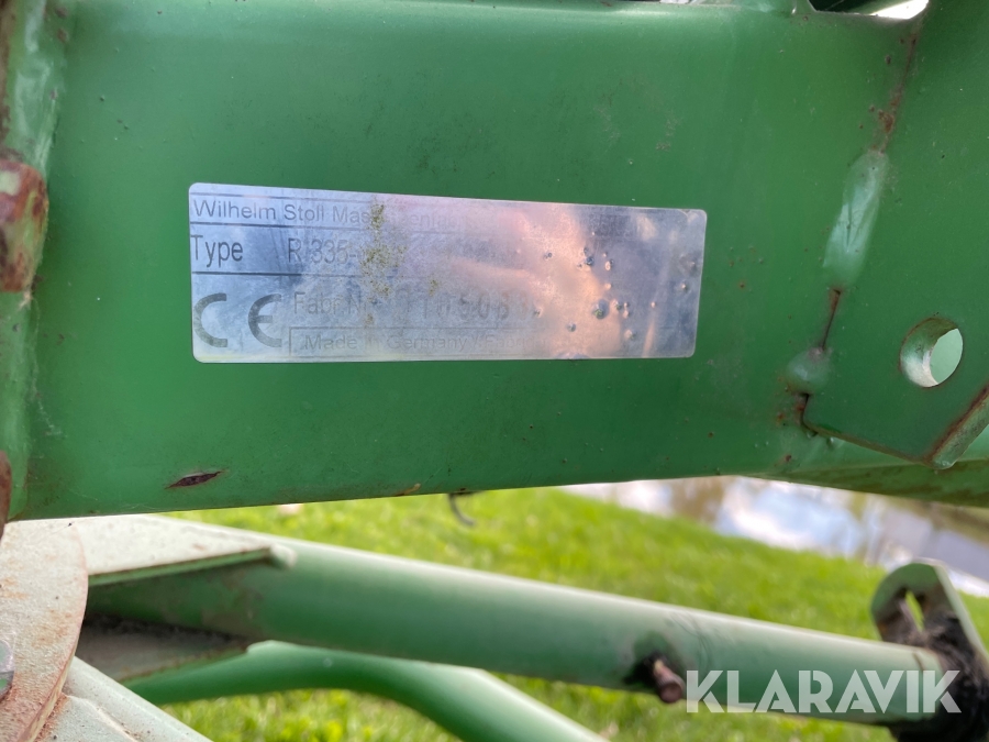 Strängläggare Stoll R335, Kil, Klaravik auktioner