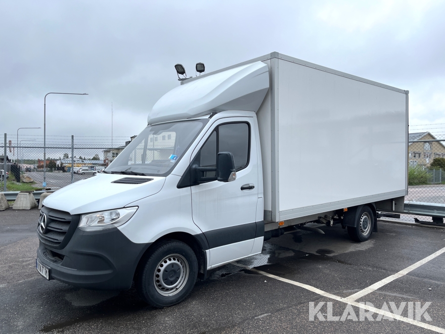 Lätt lastbil Mercedes-Benz Sprinter, Stockholm, Klaravik auk