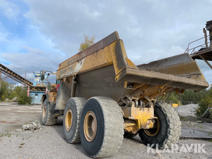 Dumper Volvo BM A30, Norrköping, Klaravik auktioner