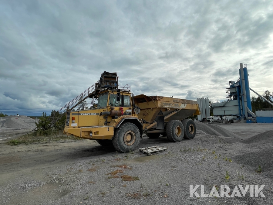 Dumper Volvo BM A30, Norrköping, Klaravik auktioner