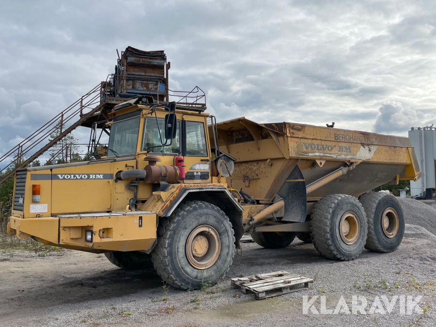 Dumper Volvo BM A30, Norrköping, Klaravik auktioner