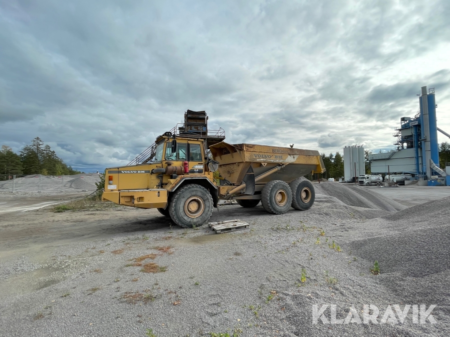 Dumper Volvo BM A30, Norrköping, Klaravik auktioner