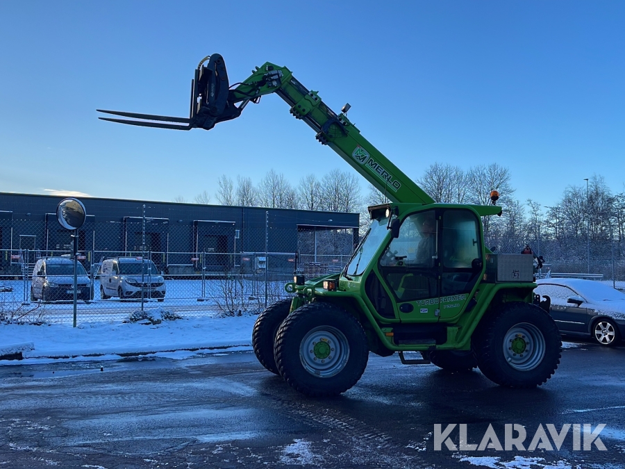 Teleskoplastare Merlo P 38.10, Göteborg,