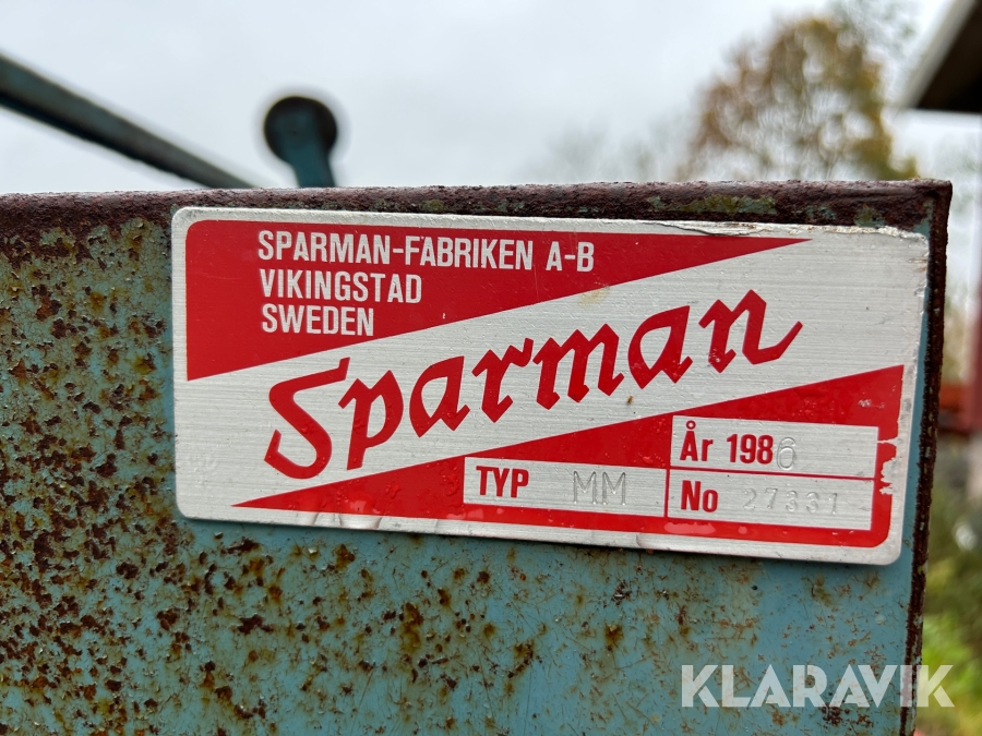 Fodervagn Sparman MM, Ale, Klaravik auktioner