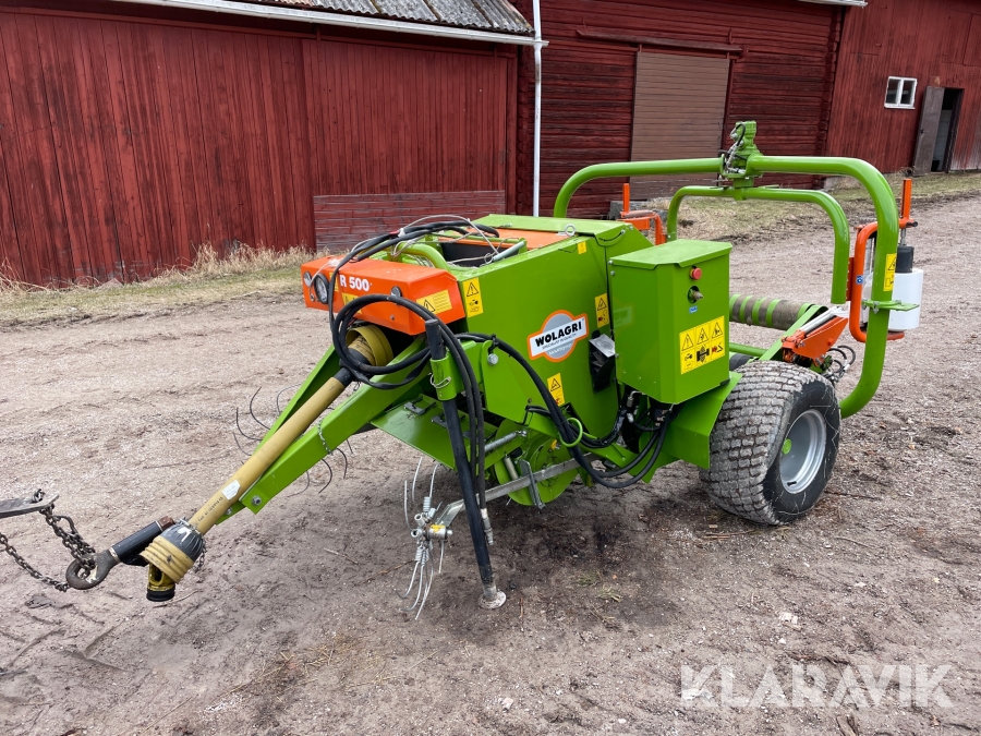 Rundbalspress combi Wolagri R comb 500, Rättvik, Klaravik au