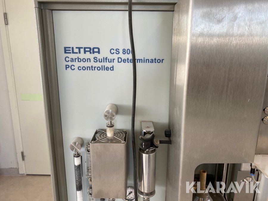 Klaravik Auktioner | Kol & svavelanalysator Eltra Cs-800 med ...