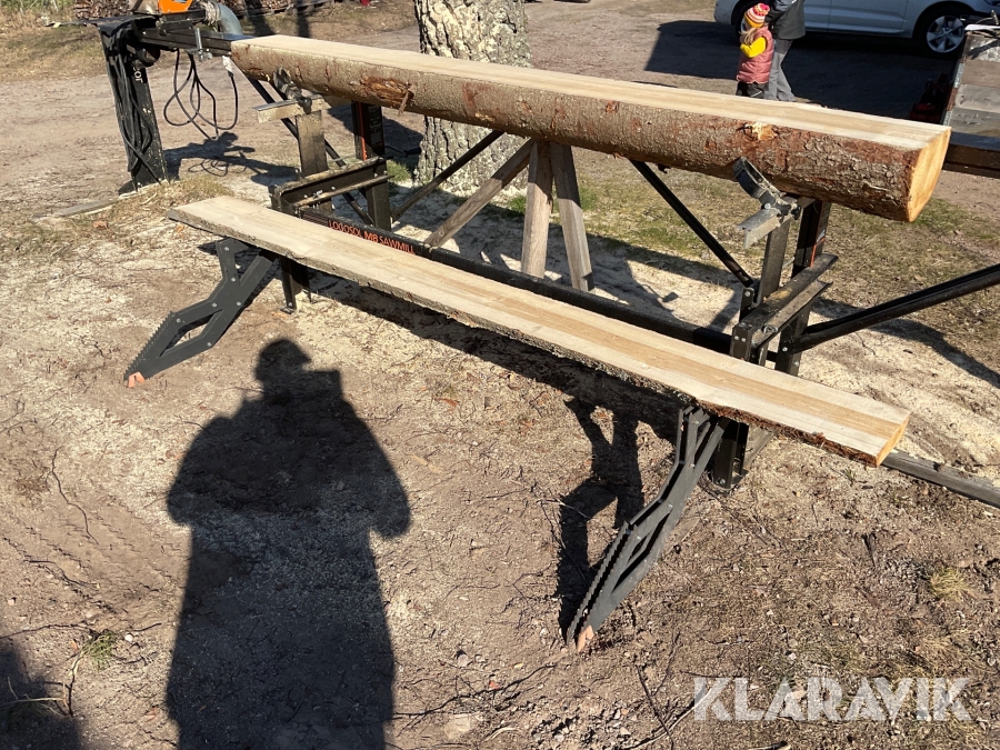 Sågverk Logosol E8, Hjo, Klaravik auktioner