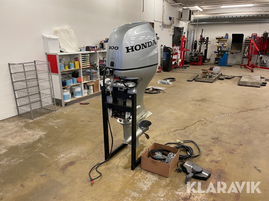 Båtmotor Honda BF100A, Varberg, Klaravik auktioner