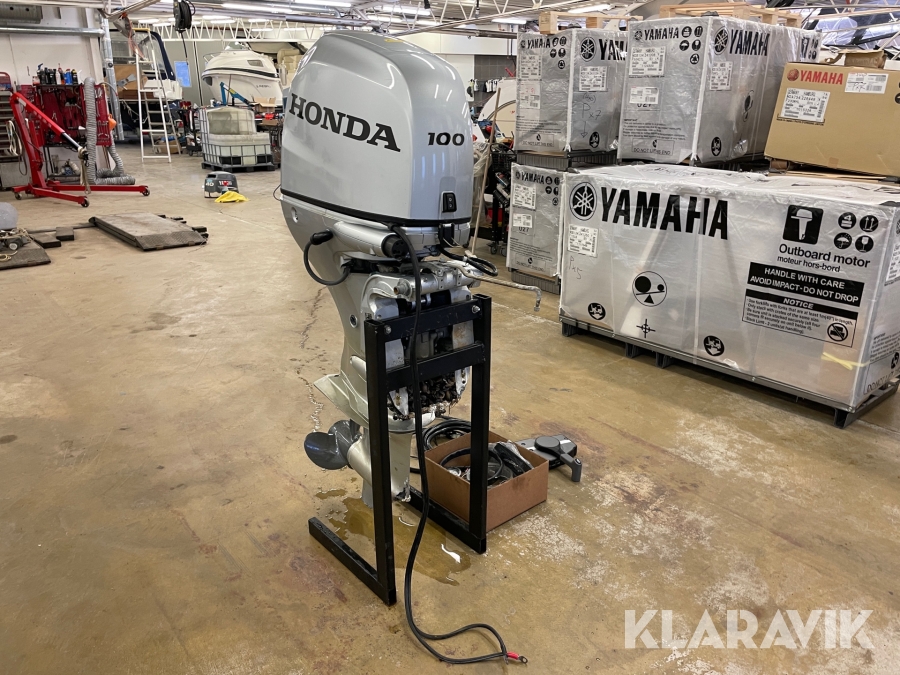 Båtmotor Honda BF100A, Varberg, Klaravik auktioner