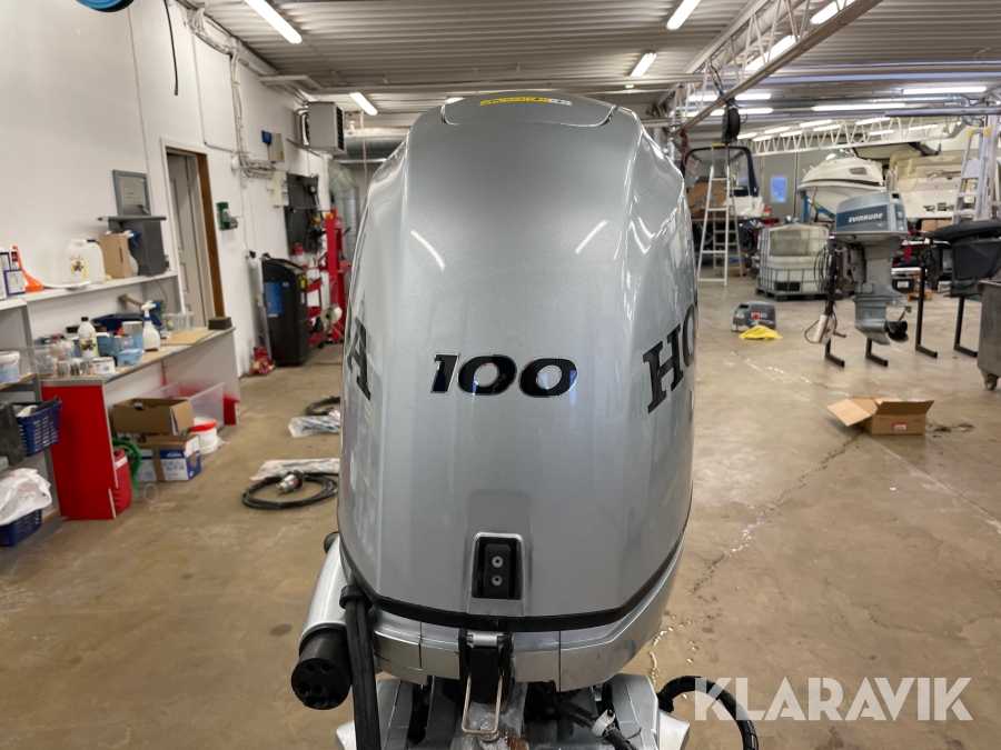 Båtmotor Honda BF100A, Varberg, Klaravik auktioner