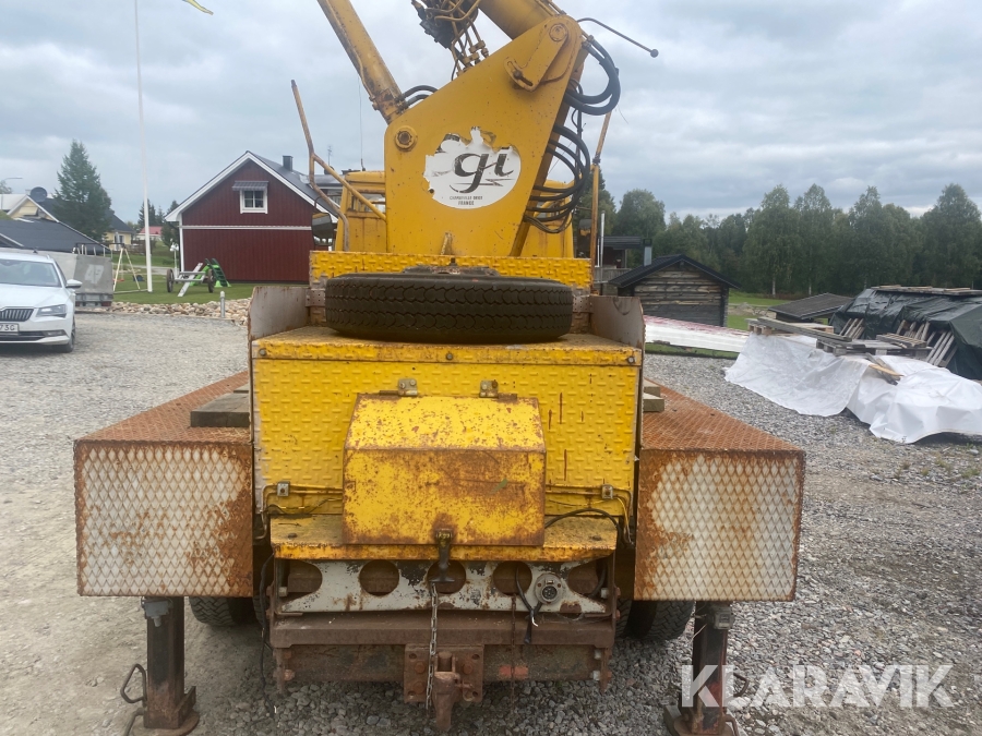 Skylift Volvo F407, Kalix, Klaravik auktioner