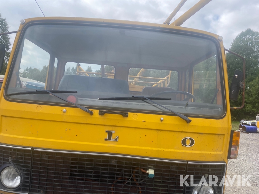 Skylift Volvo F407, Kalix, Klaravik auktioner