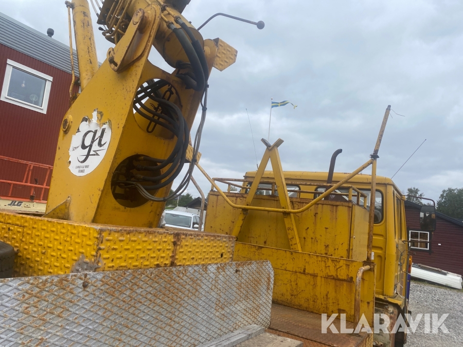 Skylift Volvo F407, Kalix, Klaravik auktioner