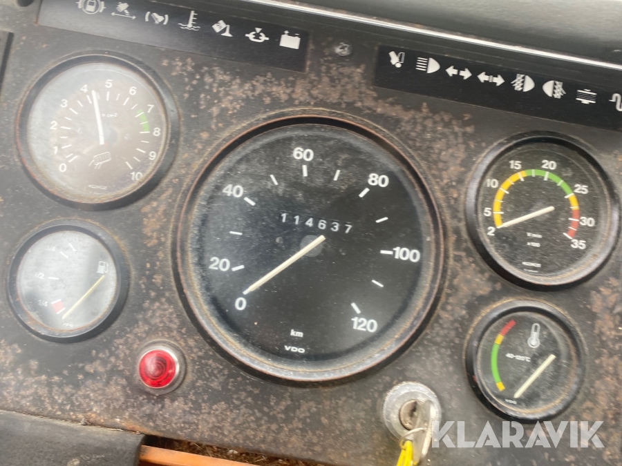 Skylift Volvo F407, Kalix, Klaravik auktioner