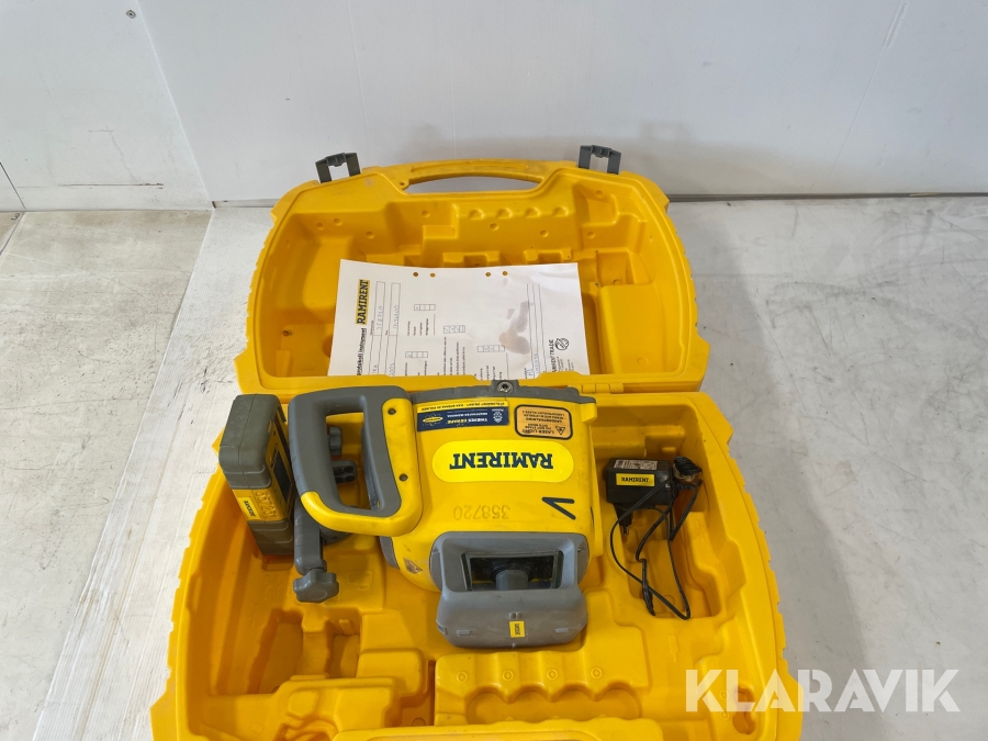 Planlaser, Lasermottagare Spectra HL700, LL300S, Svalöv, Kla