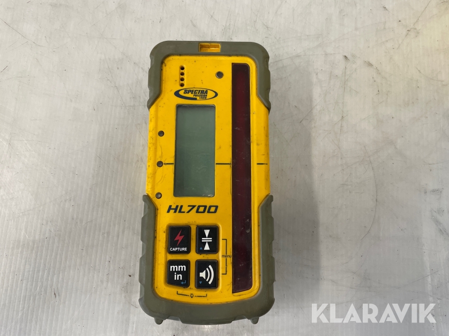 Planlaser, Lasermottagare Spectra HL700, LL300S, Svalöv, Kla