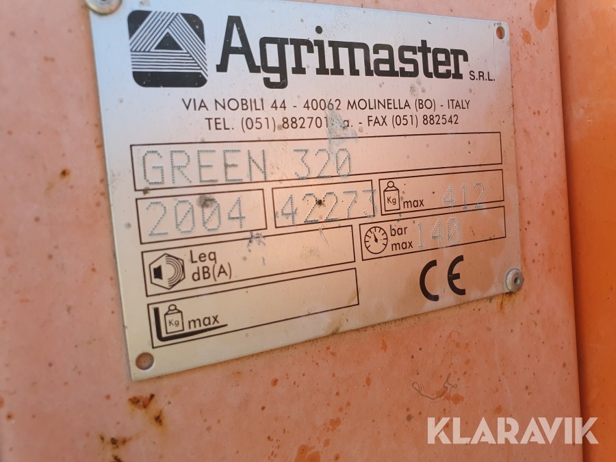 Släntklippare Agrimaster Green 320
