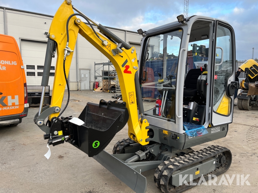 Grävmaskin Wacker Neuson ET16, Haninge,