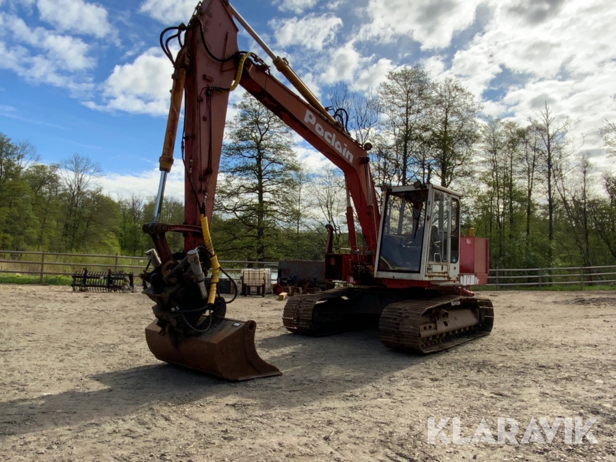 Bandgrävare Poclain 81 CK, Skara, Klaravik auktioner