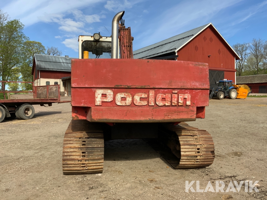 Bandgrävare Poclain 81 CK, Skara, Klaravik auktioner