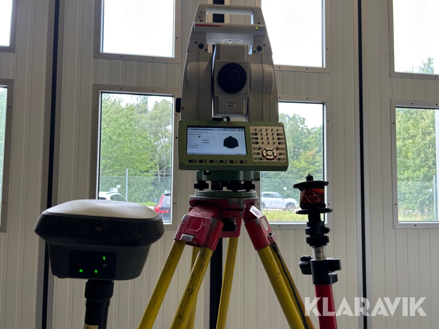 Totalstation Leica TS16 GS18 CS20, Helsingborg, Klaravik auk
