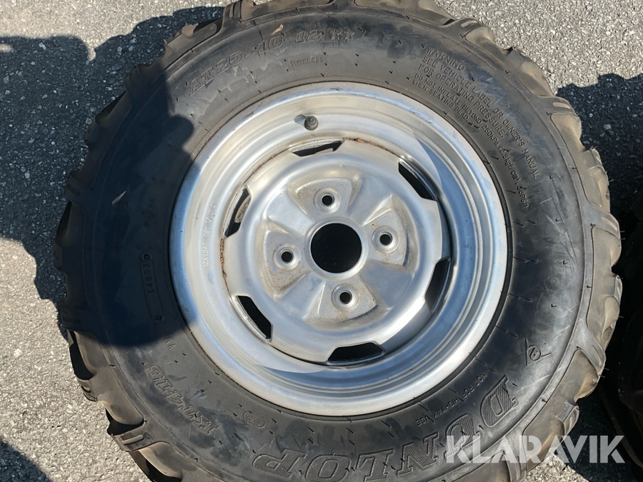 ATV hjul 2st Dunlop KT415, Örebro, Klaravik auktioner
