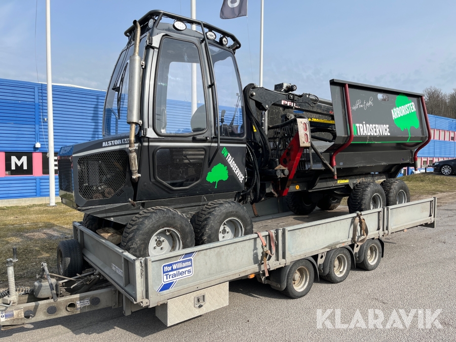 Miniskotare med Maskinsläp Alstor 840 PRO, Åtvidaberg, Klara