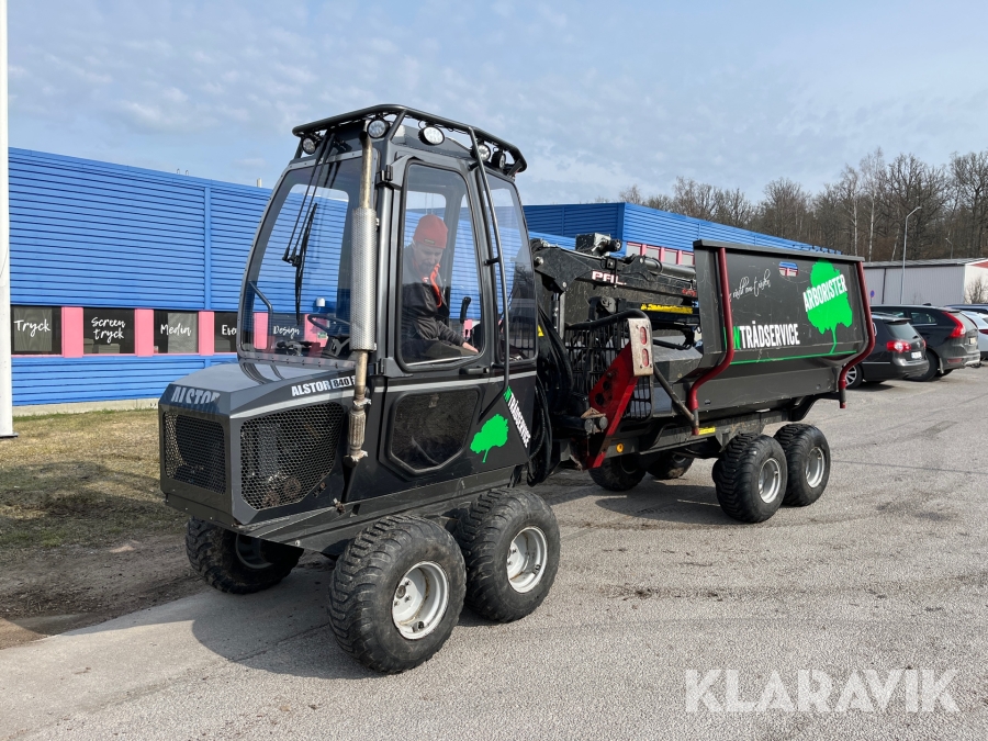 Miniskotare med Maskinsläp Alstor 840 PRO, Åtvidaberg, Klara