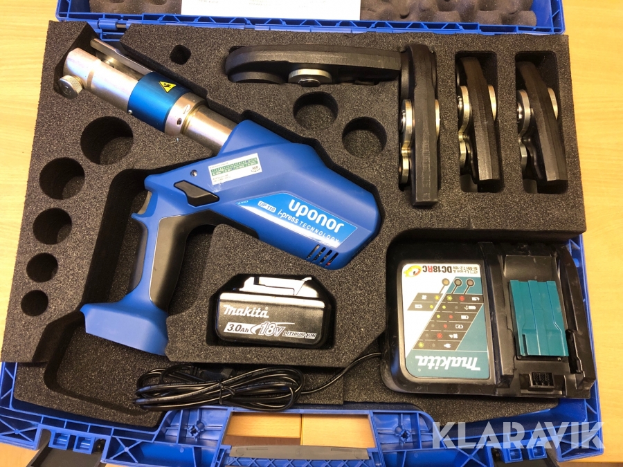 Klaravik Auktioner | Pressmaskin Uponor UP110
