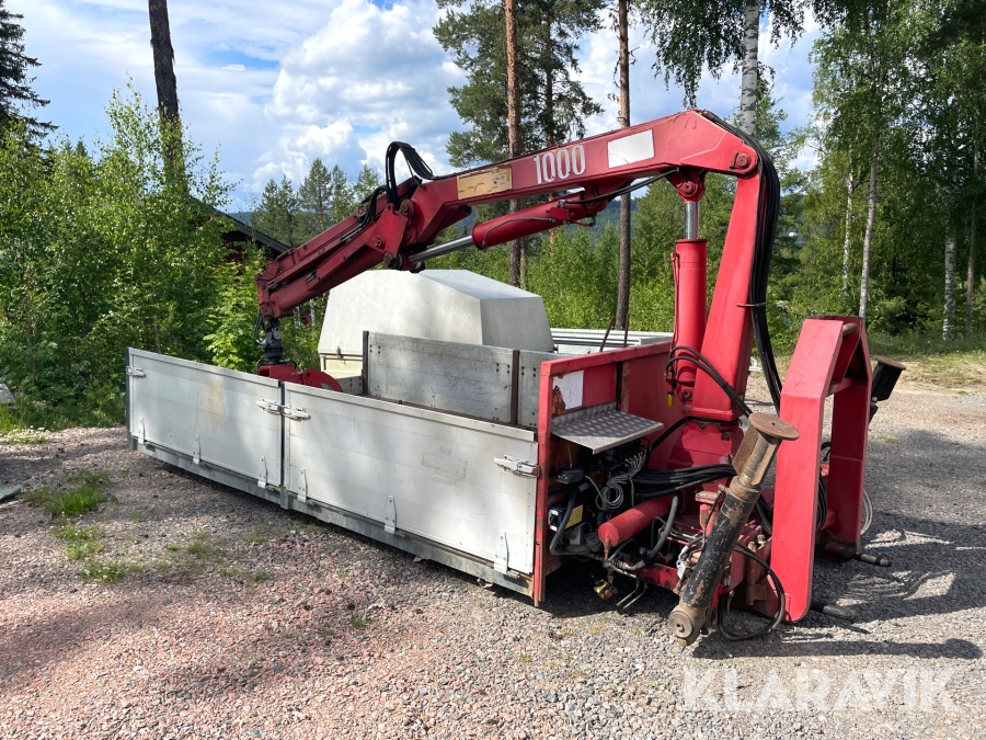 Kranflak HMF 1000, Ragunda, Klaravik auktioner