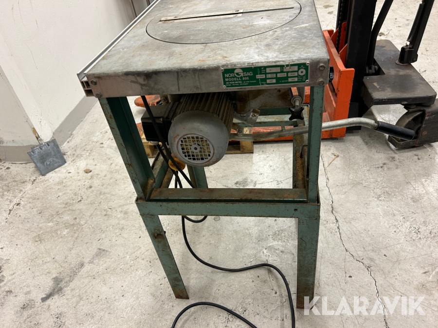 Gjerdesåg Norsag 805, Mark, Klaravik auktioner