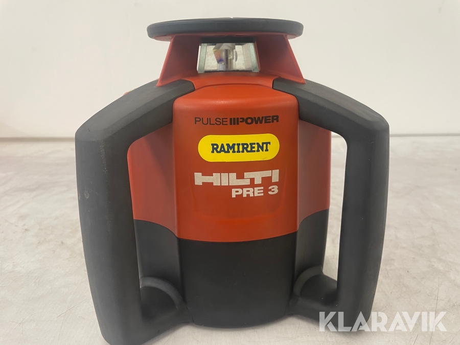 Planlaser inkl mottagare Hilti PRE 3 + PRA 20, Svalöv, Klara