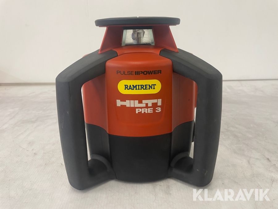 Planlaser inkl mottagare Hilti PRE 3 + PRA 20, Svalöv, Klara