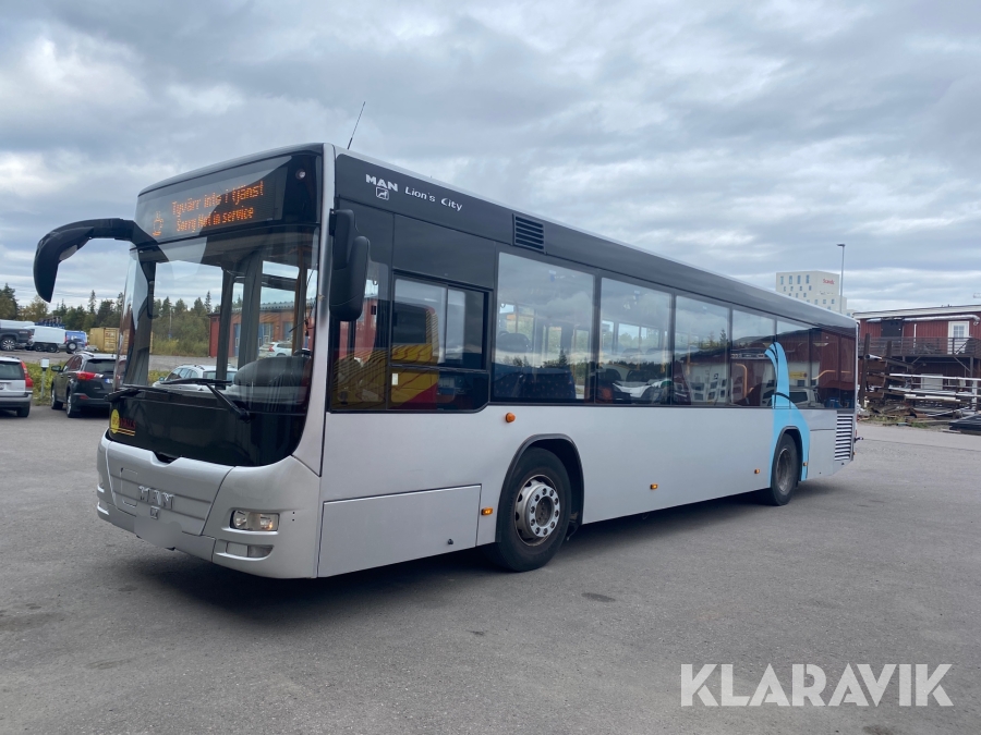 Buss MAN A78, Kiruna, Klaravik auktioner