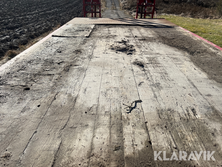 Maskintrailer McCauley MAC A2LL19, Trollhättan, Klaravik auk