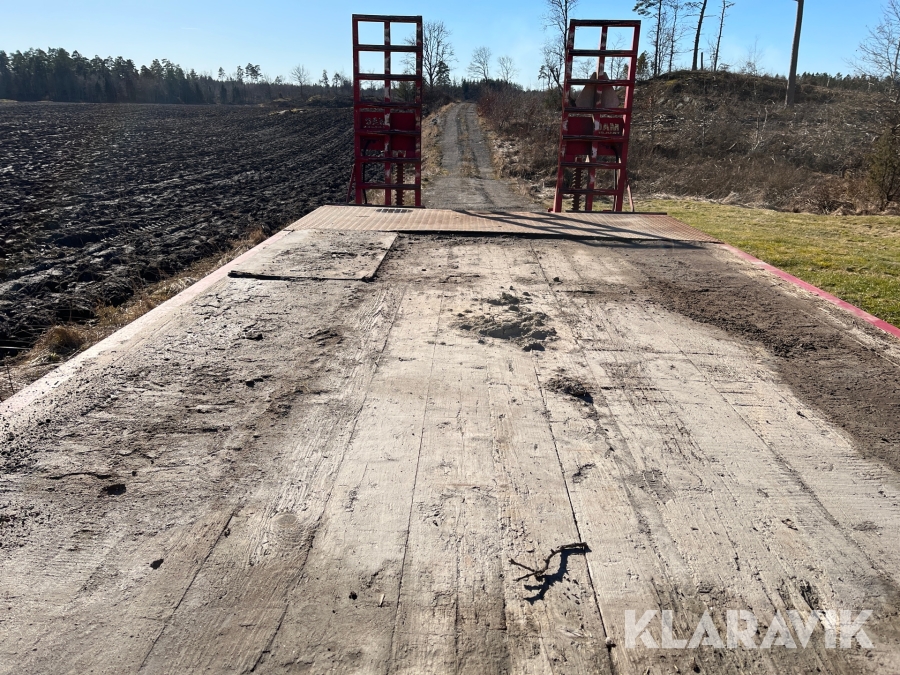 Maskintrailer McCauley MAC A2LL19, Trollhättan, Klaravik auk