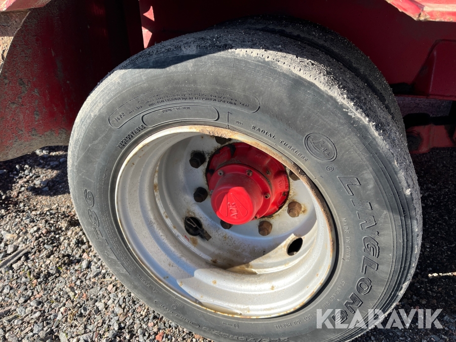 Maskintrailer McCauley MAC A2LL19, Trollhättan, Klaravik auk