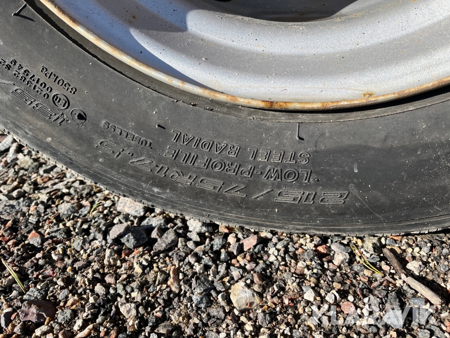 Maskintrailer McCauley MAC A2LL19, Trollhättan, Klaravik auk