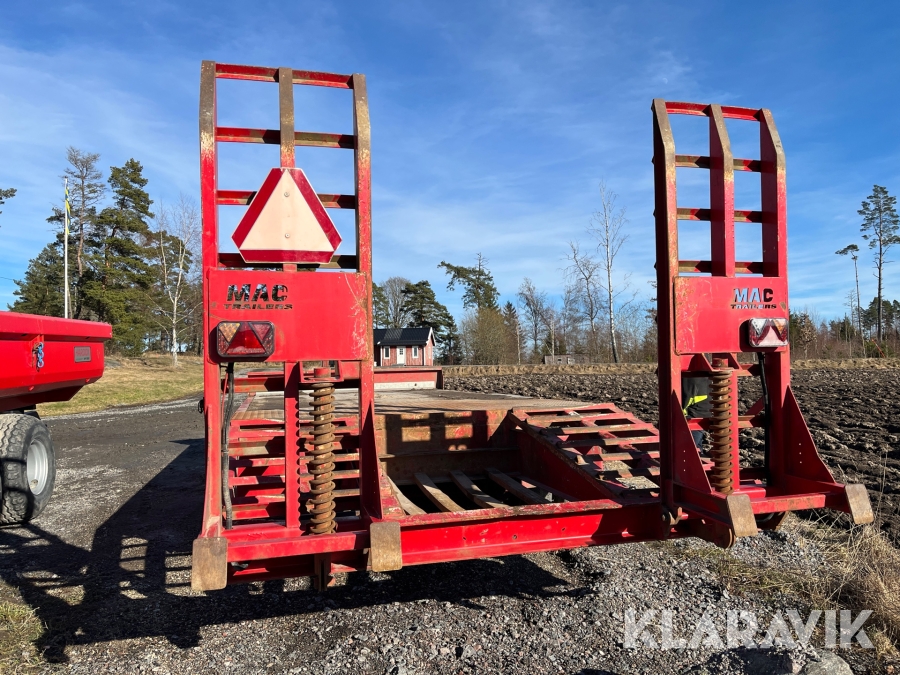 Maskintrailer McCauley MAC A2LL19, Trollhättan, Klaravik auk