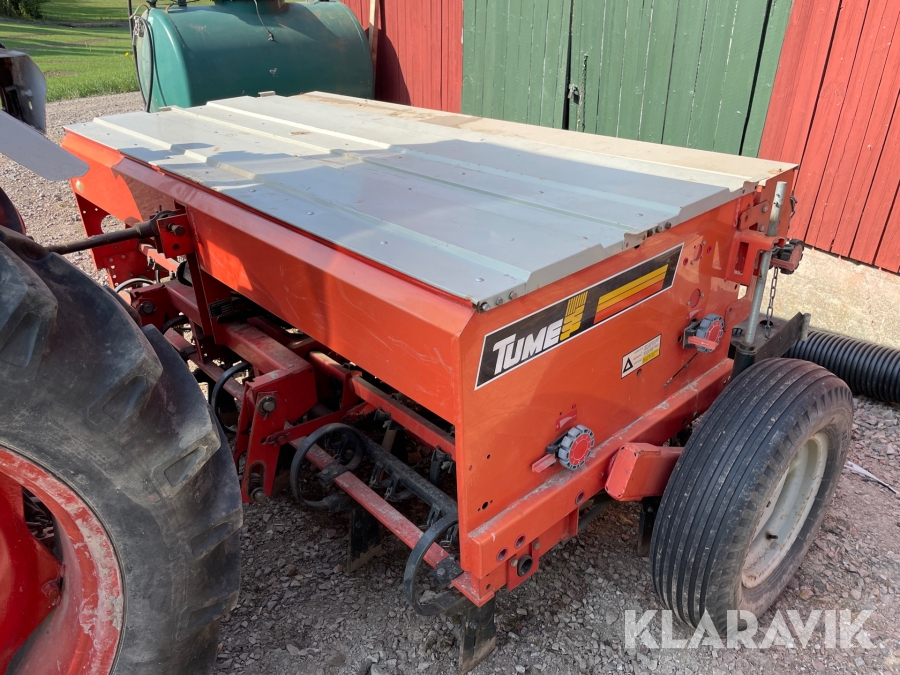 Såmaskin Tume KL2500, Årjäng, Klaravik auktioner
