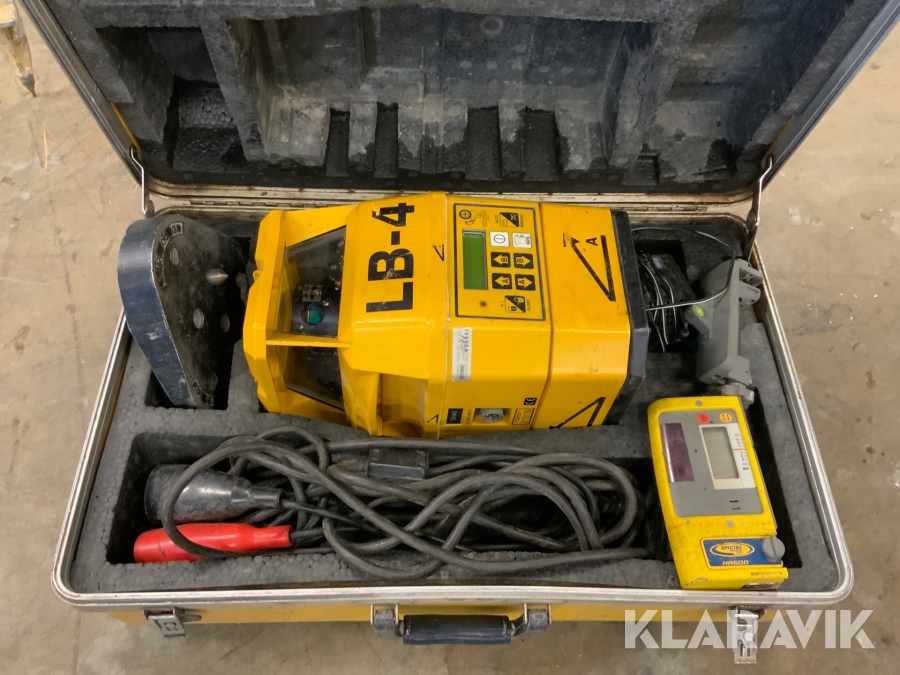 Planlaser med mottagning Topcon LB-4