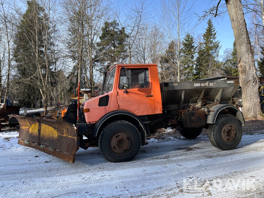 Redskapsbärare Mercedes Benz Unimog 1700 L, Nacka, Klaravik