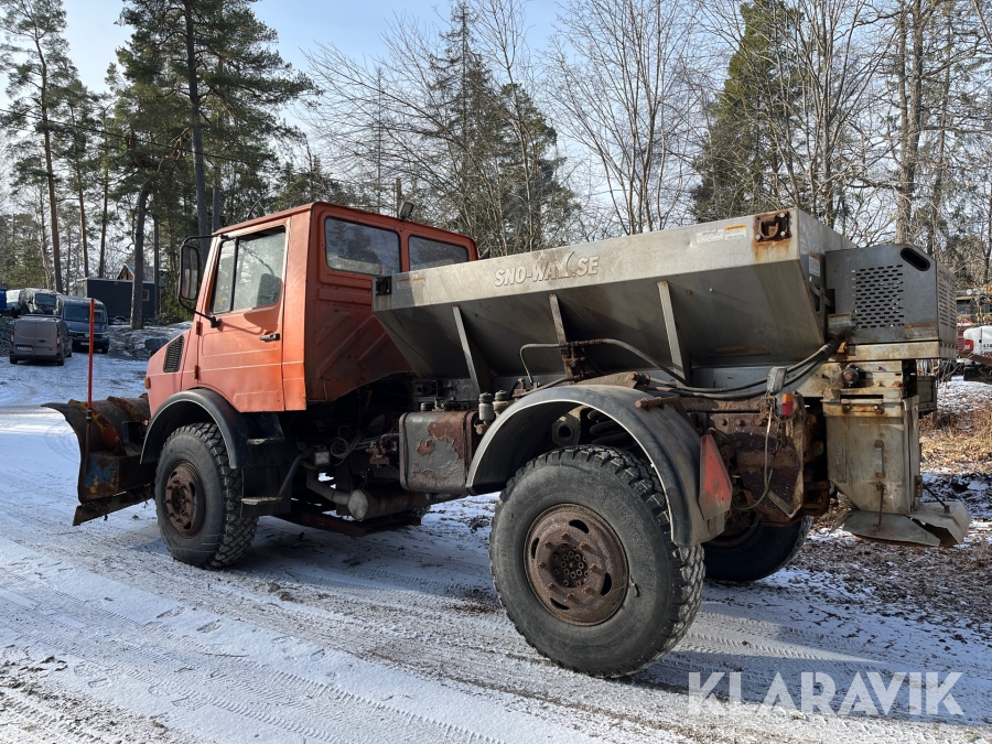 Redskapsbärare Mercedes Benz Unimog 1700 L, Nacka, Klaravik