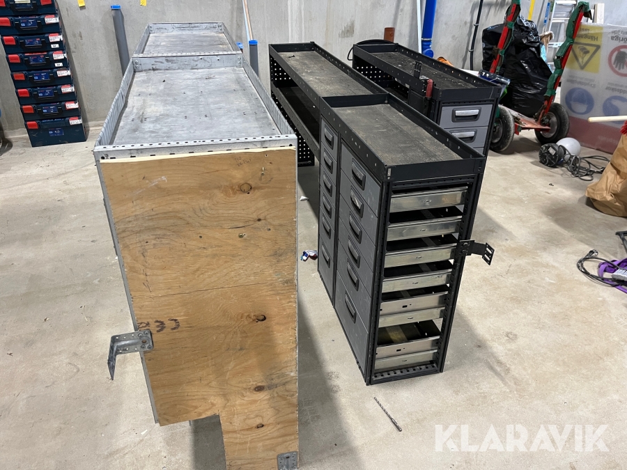 Bilinredning 3st Modul System, Norrköping, Klaravik auktione