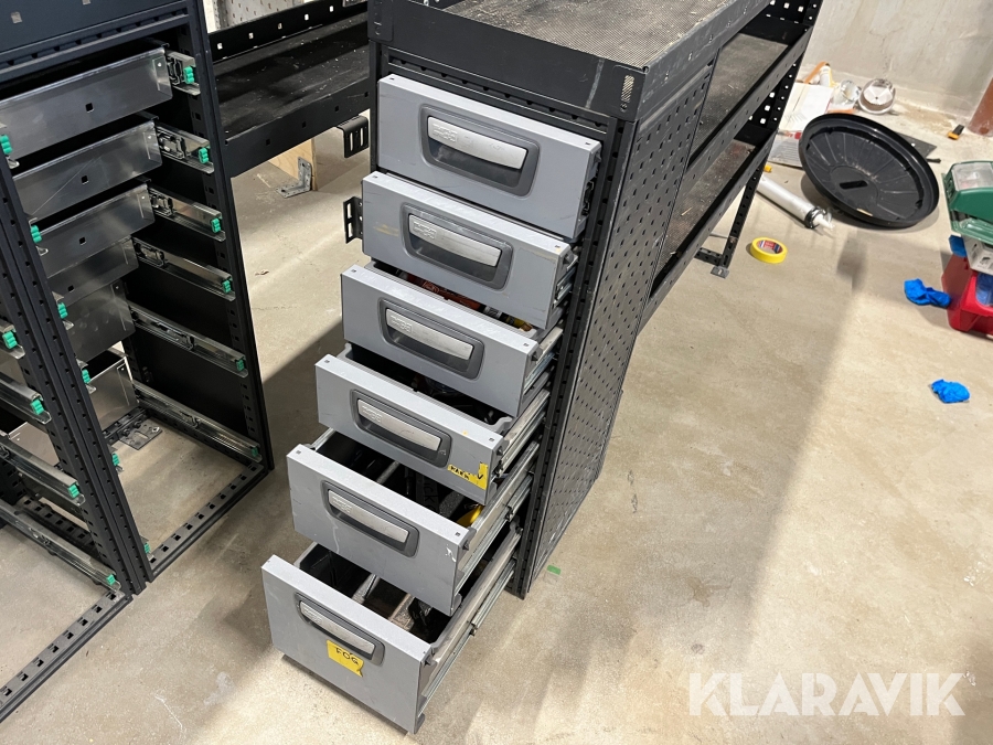 Bilinredning 3st Modul System, Norrköping, Klaravik auktione