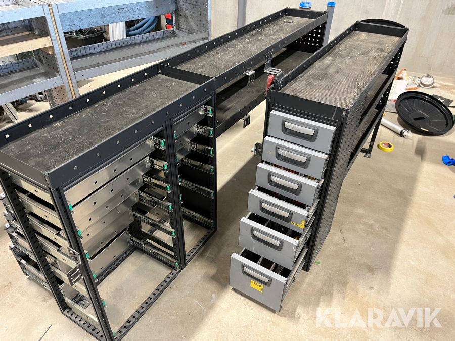 Bilinredning 3st Modul System, Norrköping, Klaravik auktione