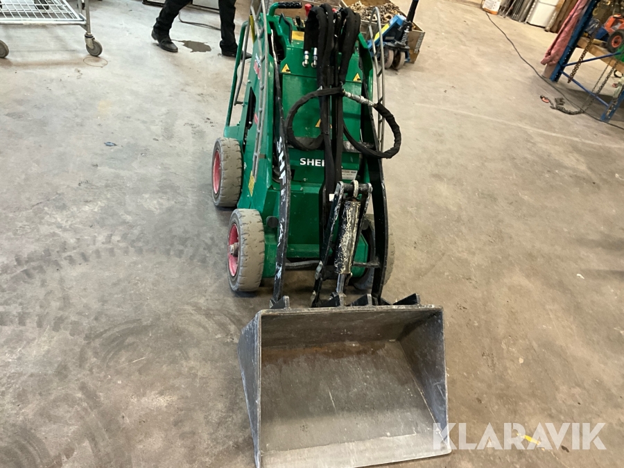 Kompaktlastare Sherpa 100 Eco, Karlskoga, Klaravik auktioner